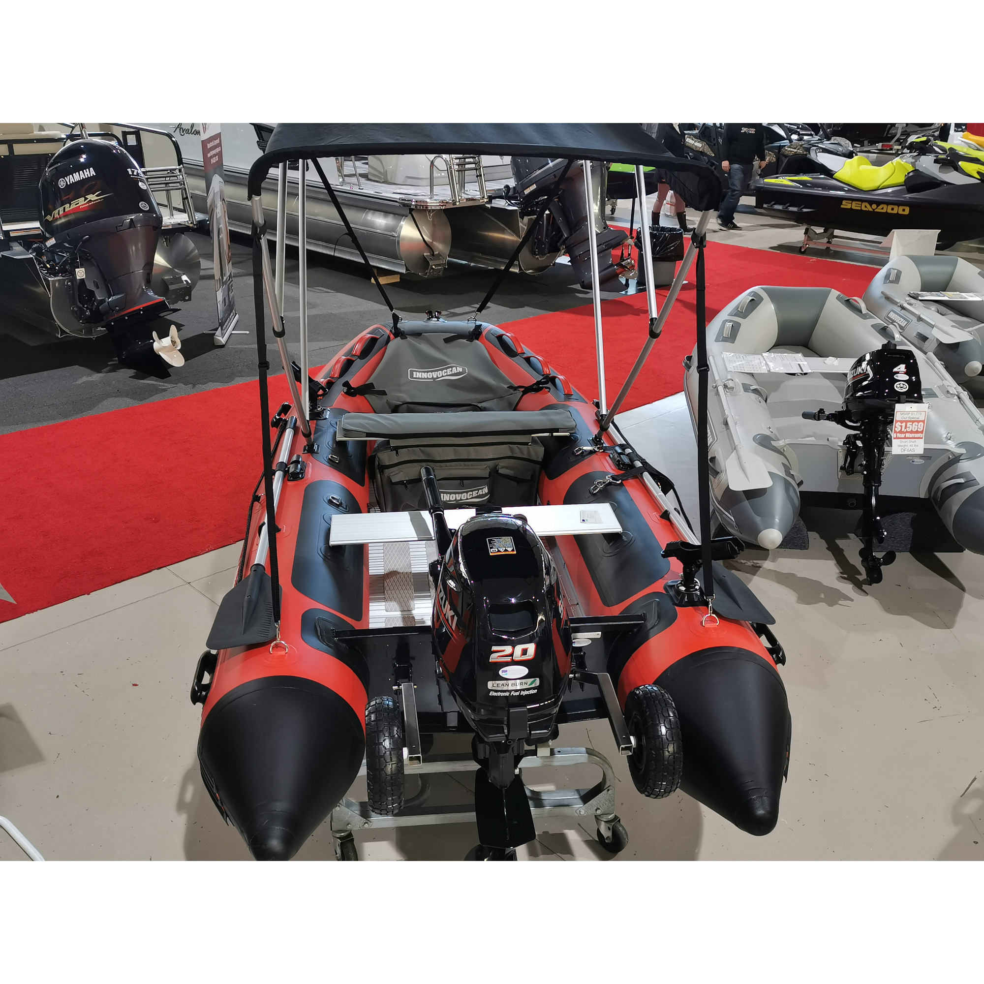 12 feet Premium Inflatable Boat | Innovocean Boats